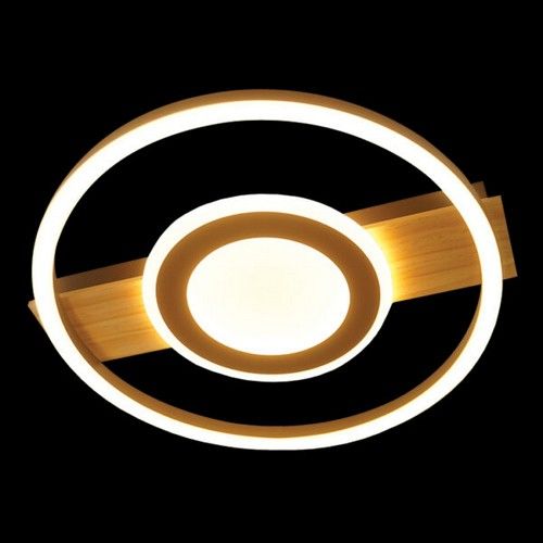 Glo Lighting | K Light J-KLC-LED-795 230V 21W LED Sun Ceiling Fitting Black