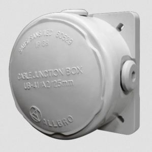 Glo Lighting | Allbro Round Junction Box IP68 UB41 High Impact ...