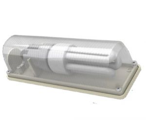 Glo Lighting | Allbro Rectangular CFL Bulkhead