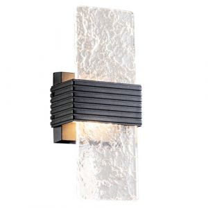 Glo Lighting | Brightstar L529 BLACK Metal and Acrylic, IP54 Black