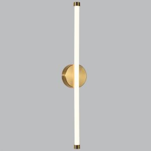 Glo Lighting | Brightstar ML032 GOLD LED Metal and Acrylic Mirror Light ...