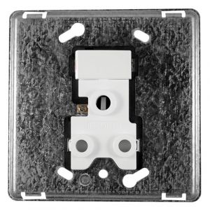 Glo Lighting | Crabtree 12151/001 Diamond Single Monoblock Socket 164-1 ...