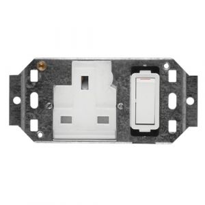 Glo Lighting | Crabtree 4556H Classic Single BS (13A) Switched Socket ...