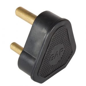 Glo Lighting | Eurolux EP6SPP Plug Top 16A 3 Pin Rubber Solid Pin