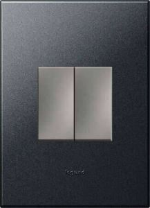Glo Lighting | Legrand Arteor P2DSMGP 2Lever Bell / Dimmer Press 2X4 ...