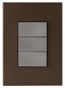 Glo Lighting | Legrand Arteor P3DSMDB 3Lever Bell / Dimmer Press 2X4 ...
