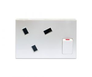 Glo Lighting | Onesto Matrix MXM-1402-2001 13A British Standard ...
