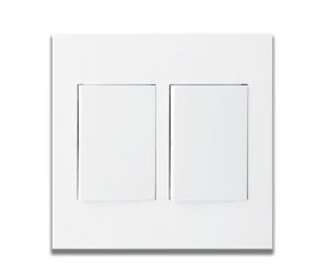Glo Lighting | Onesto Matrix MXS-4021W 4 x 4 16A 2 Lever 1 Way Wide ...
