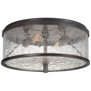 Glo Lighting | Visual Comfort WYN-KW4202BZ Liaison Medium Flush Mount ...